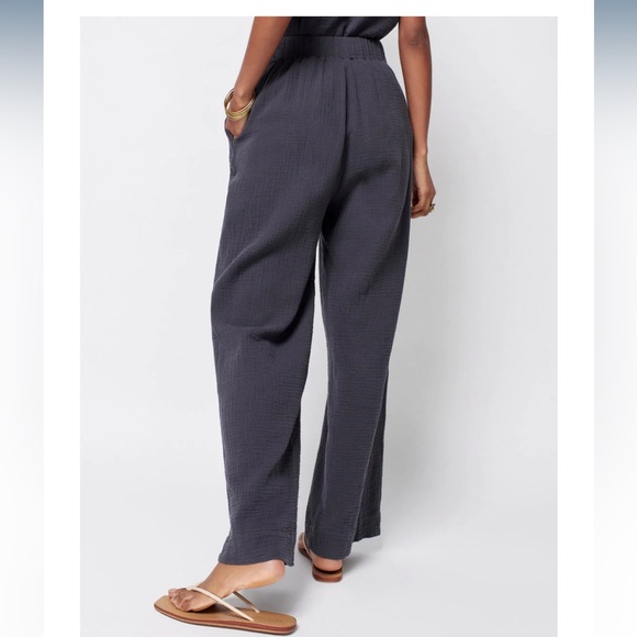 Faherty | Pants & Jumpsuits | Faherty Womens Dream Cotton Gauze Wide ...